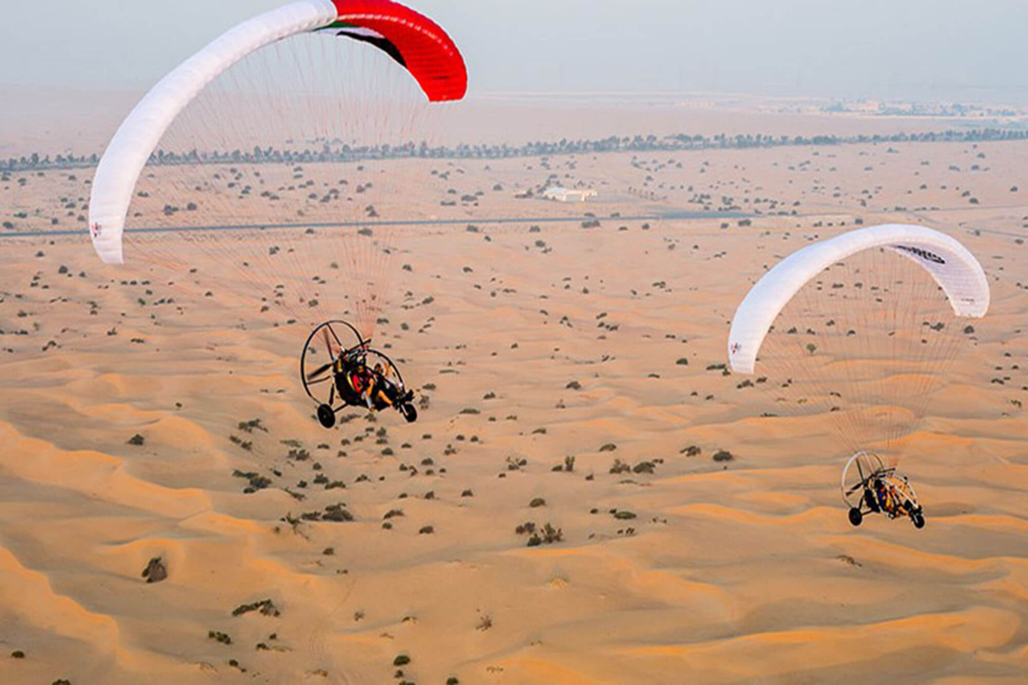 Paramotor Flight Ride in Dubai | City Tour Booking in Dubai